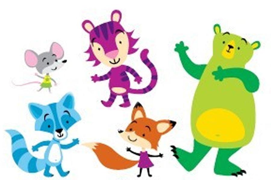 Animals Dancing Clipart