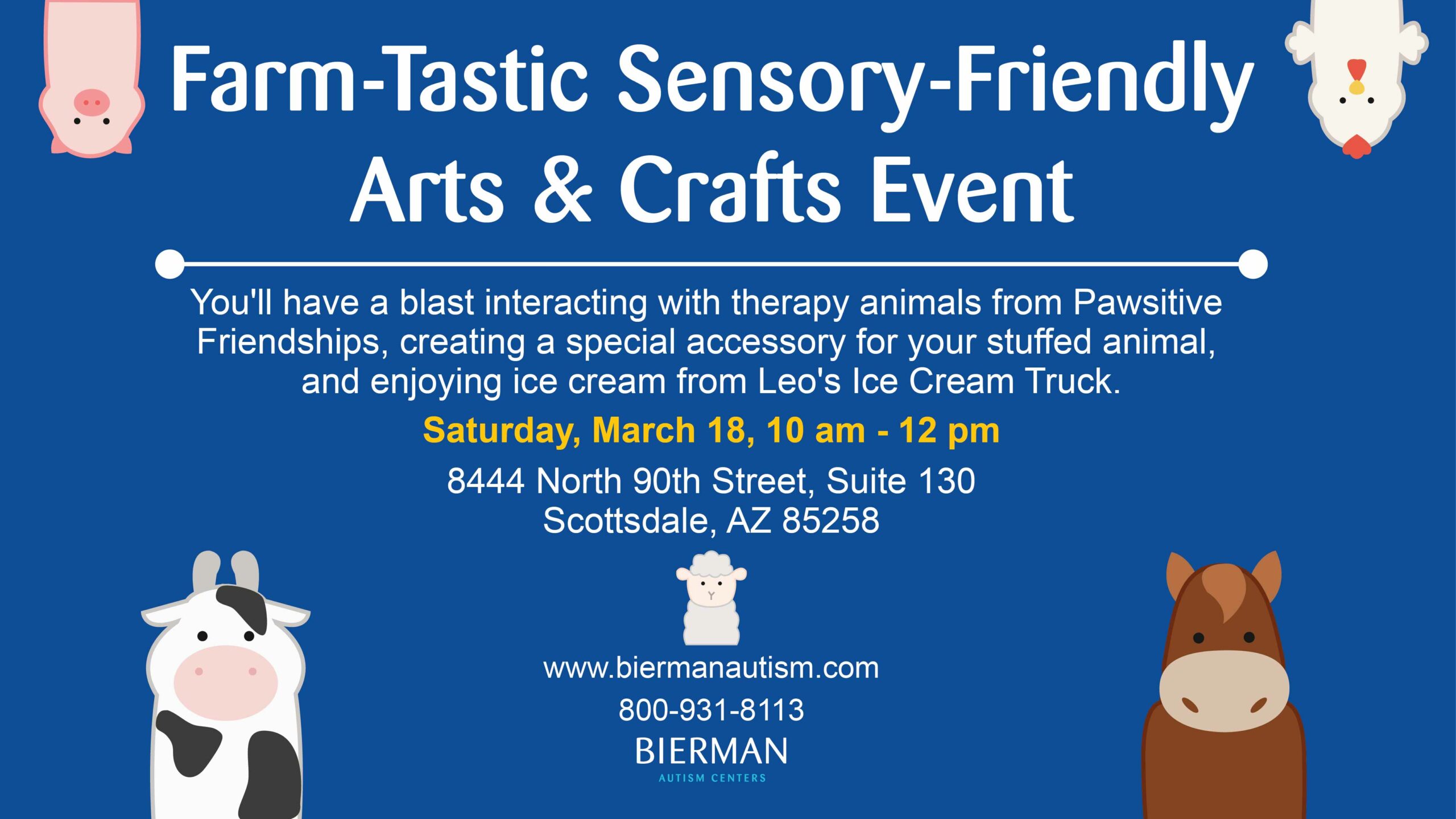FREE Farm-Tastic Sensory-Friendly Arts & Crafts Event - Raising Arizona ...