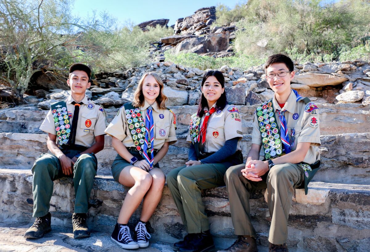 Four Scouts Awarded Scouts of the Year - Raising Arizona Kids Magazine