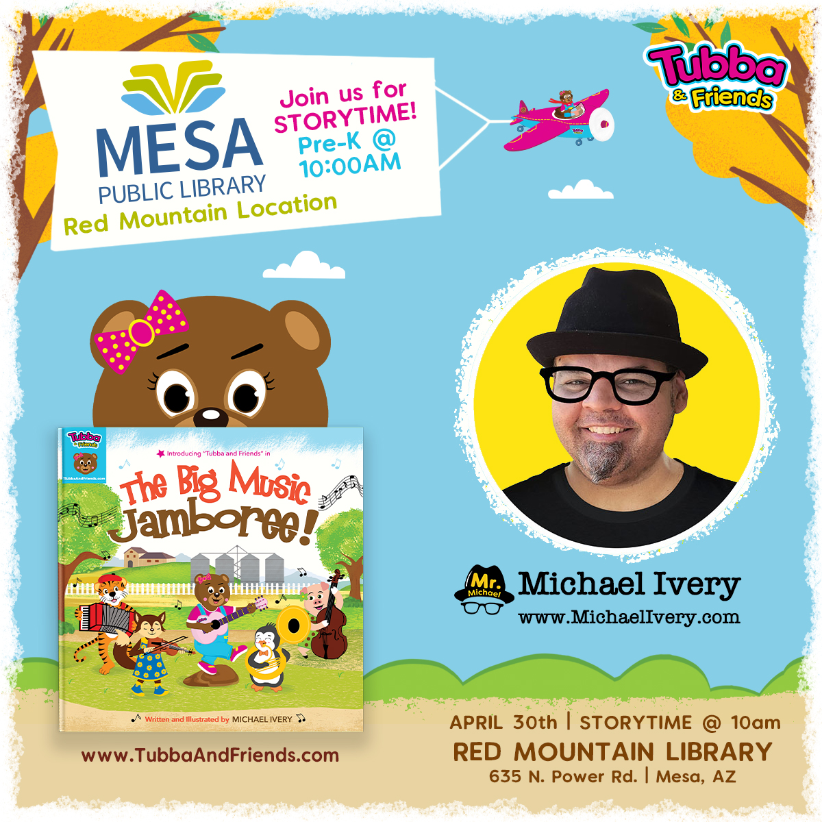 Storytime with Mr. Michael – Featuring Tubba and Friends: The Big Music ...